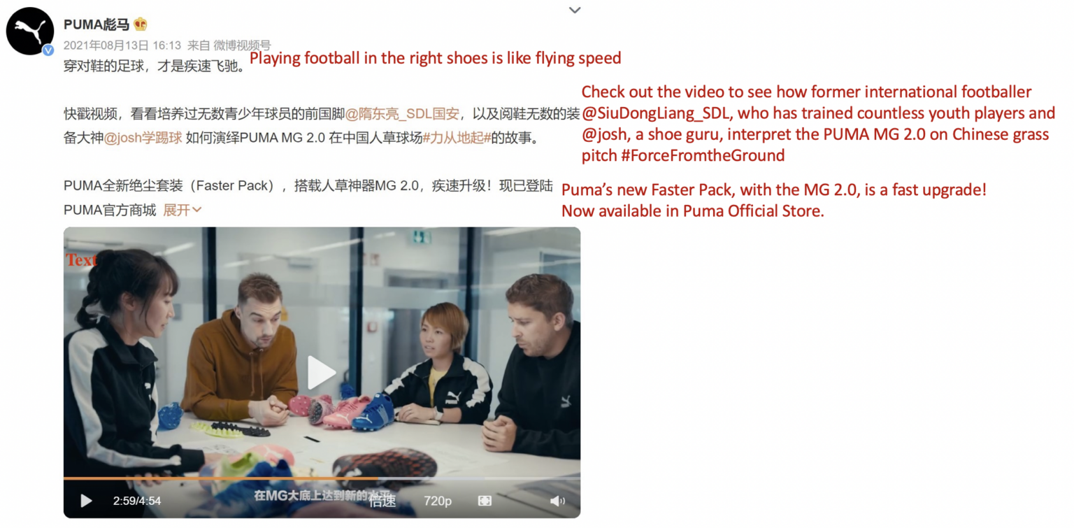 Behind Puma's growth in China